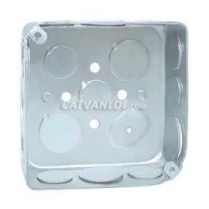 4 Inch Square Drawn Boxes - Cat Van Loi G.I Steel Conduit - GI Conduit ...